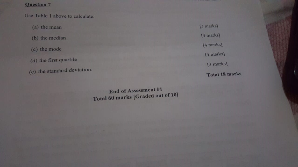 Solved A Explain The Difference Between Class Limit And 7174