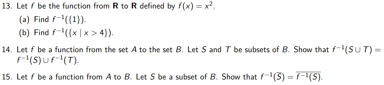 Solved This is for discrete Math. I need you to type all the | Chegg.com