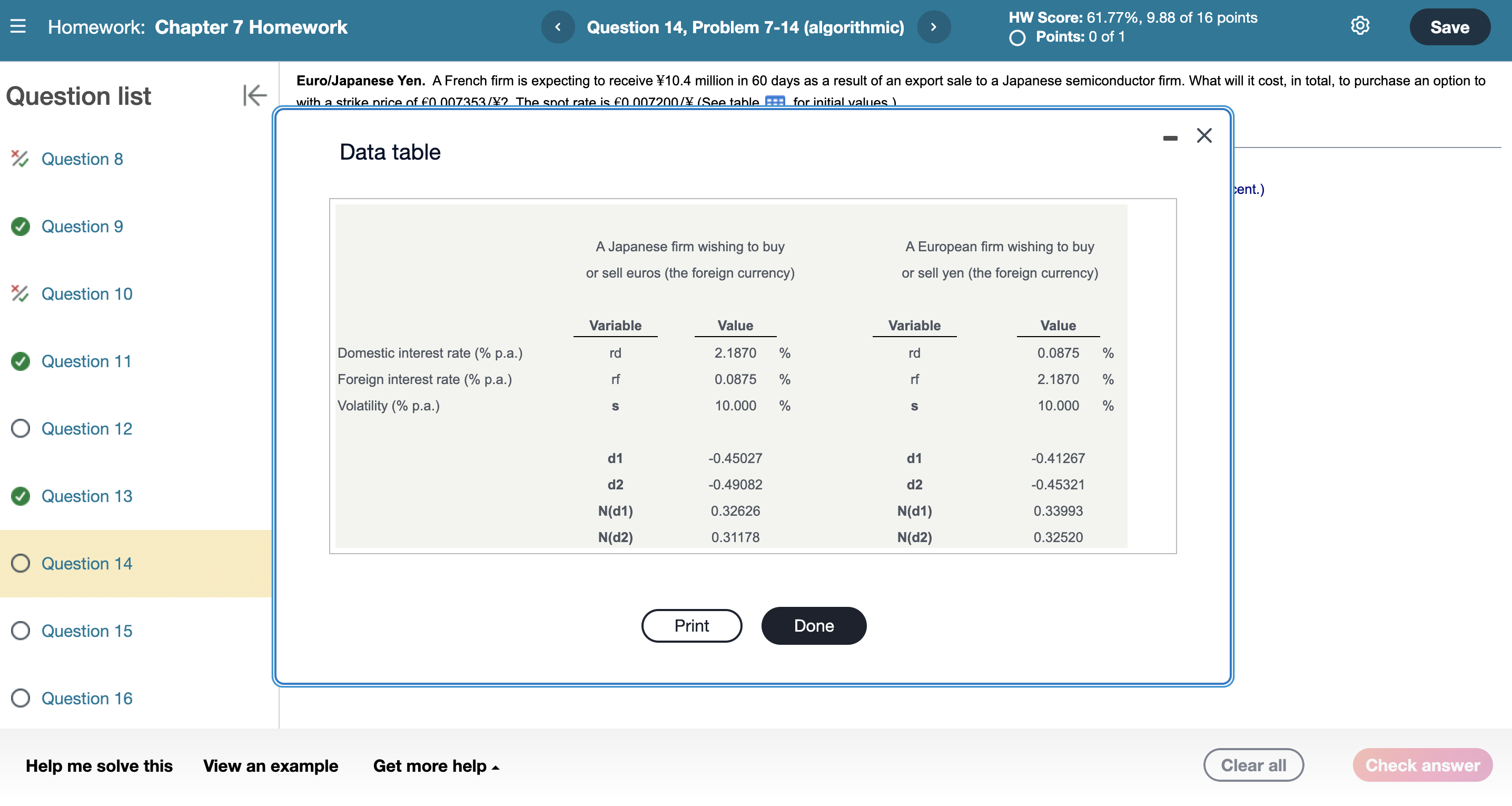 Solved lestion list Question 8 Question 9 Question 10 | Chegg.com