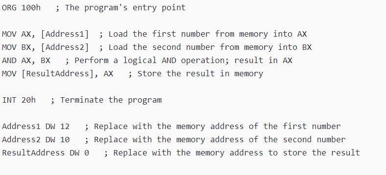 Solved Assembly Language Questions (plz make sure the codes | Chegg.com
