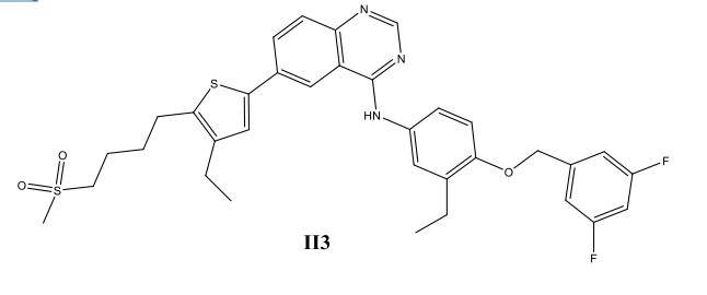 Solved Compound II3 ﻿shown below has demonstrated excellent | Chegg.com