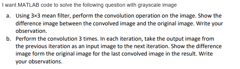 I want MATLAB code to solve the following question | Chegg.com