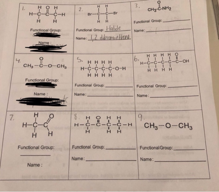Solved Organic chemistryWhat is the functional group and | Chegg.com