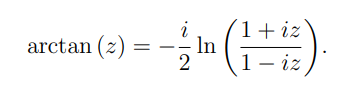 Solved (iii) Compute arctan(2i). Give your answer in | Chegg.com