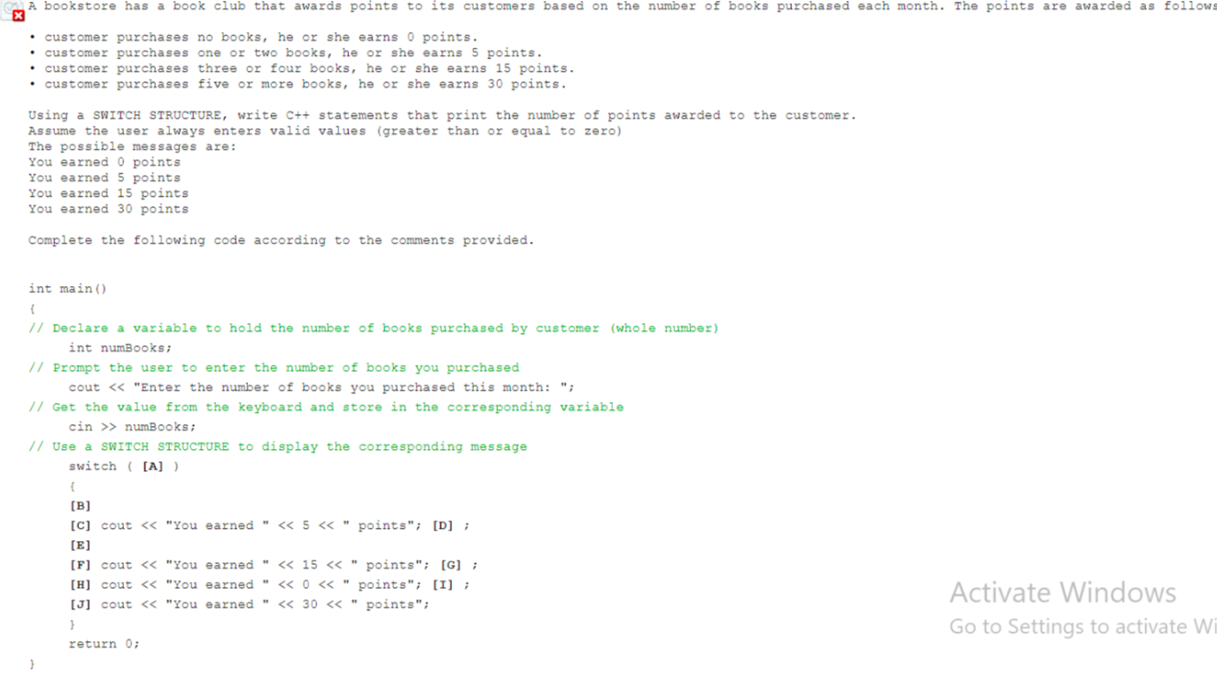 Solved You need to convert a numeric test grade scale: 0-10) | Chegg.com