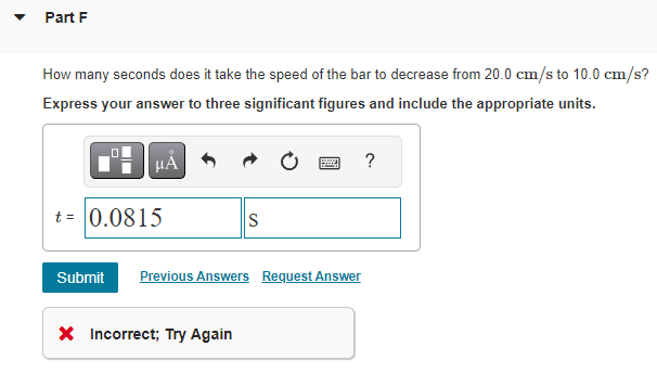 Solved You are conducting an experiment in which a metal bar | Chegg.com