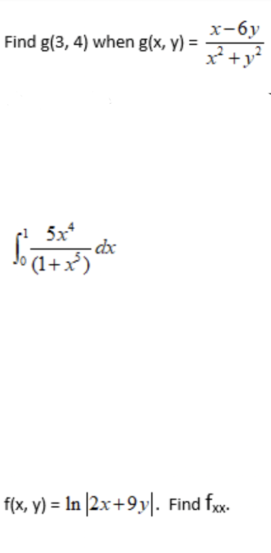 Solved Please show ALL work, and attempt to explain the | Chegg.com