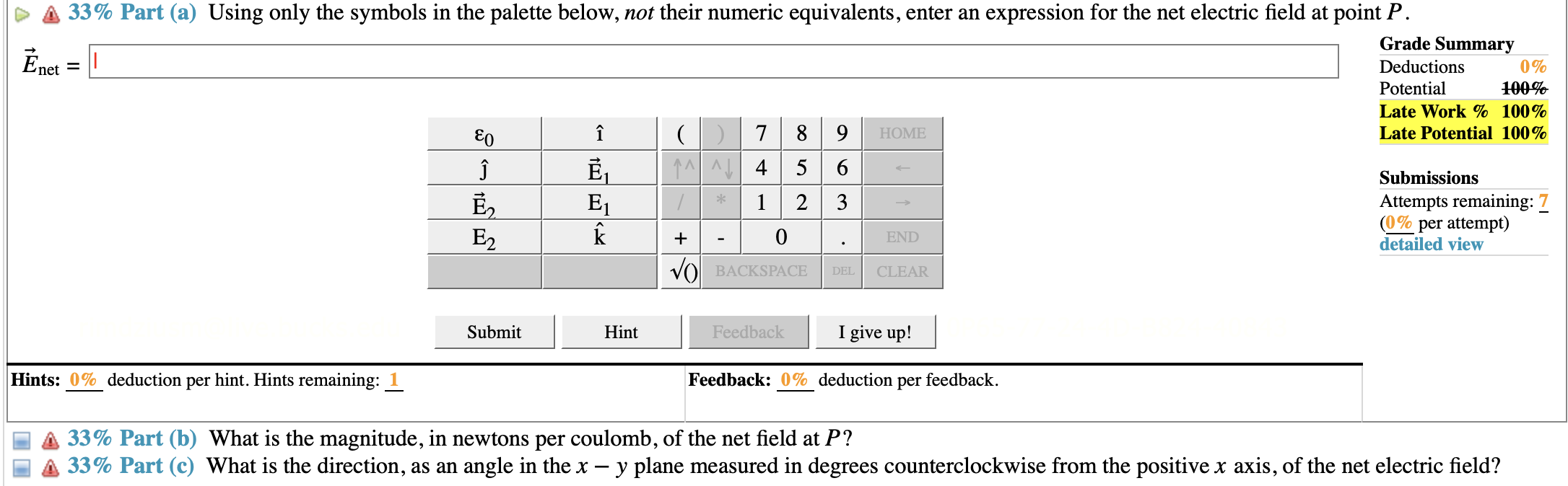 Solved Using only symbols in palette below, not their | Chegg.com