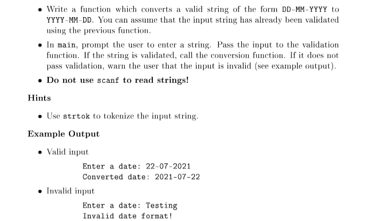 Solved Please Code In C Provide A Screenshot Of Your Code 