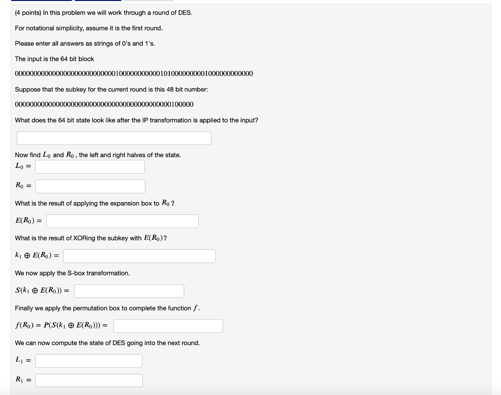 Solved (4 points) In this problem we will work through a | Chegg.com