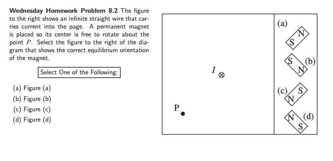 Solved Wednesday Homework Problem 8.2 The figure to the | Chegg.com