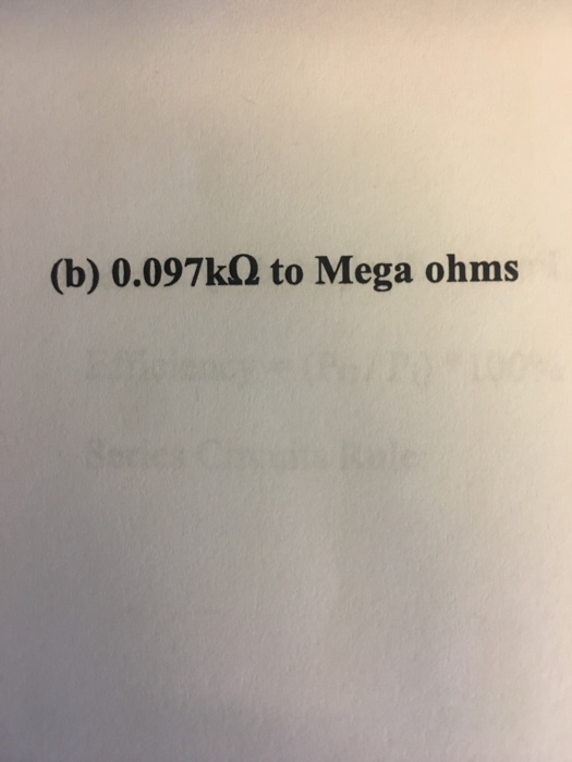 Solved Convert each of the following: a) 2020mA to kilo | Chegg.com