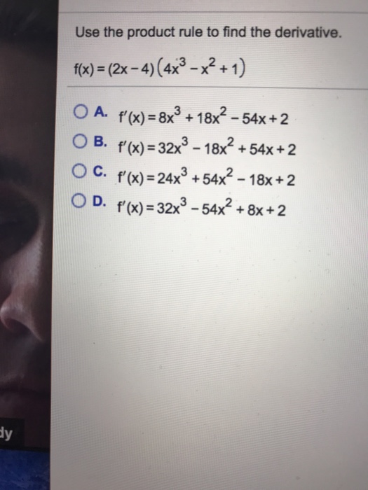 Solved Use the product rule to find the derivative. t(x) = | Chegg.com