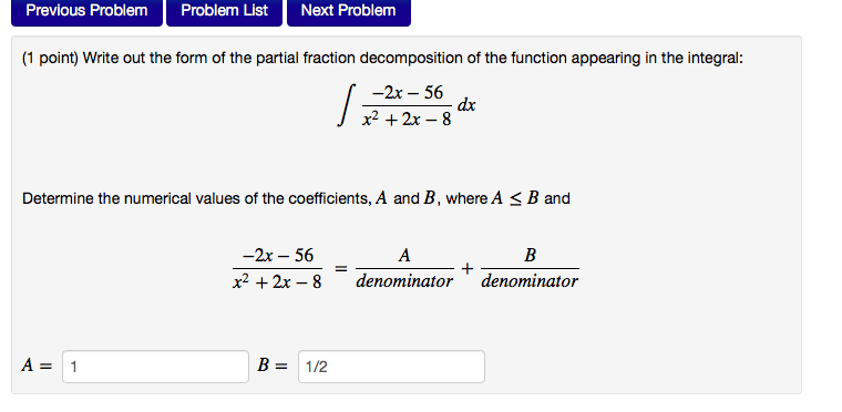 Solved Previous ProblemProblem List Next Problem the partial | Chegg.com Solved Previous ProblemProblem List Next Problem the partial | Chegg.com