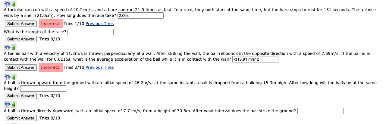 Solved A tortoise can run with a speed of 10.2cm/s, and a | Chegg.com