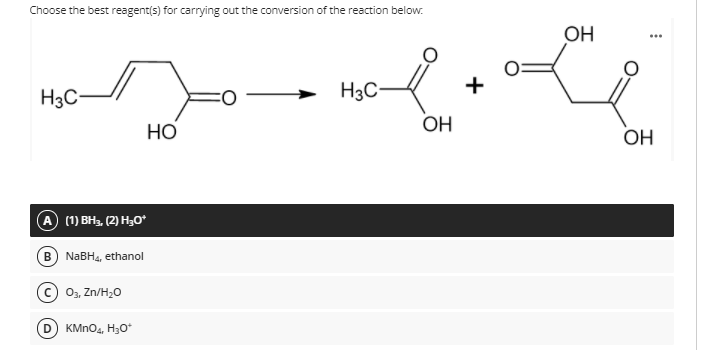 Solved Compound K was reacted with ozone (oxidative | Chegg.com