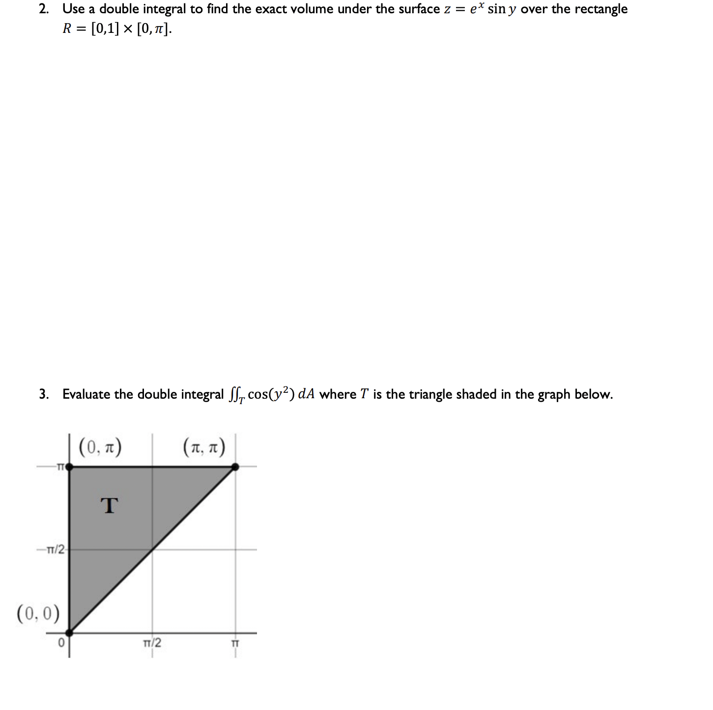 Solved Use the Midpoint Rule with n=m=3 to approximate the | Chegg.com