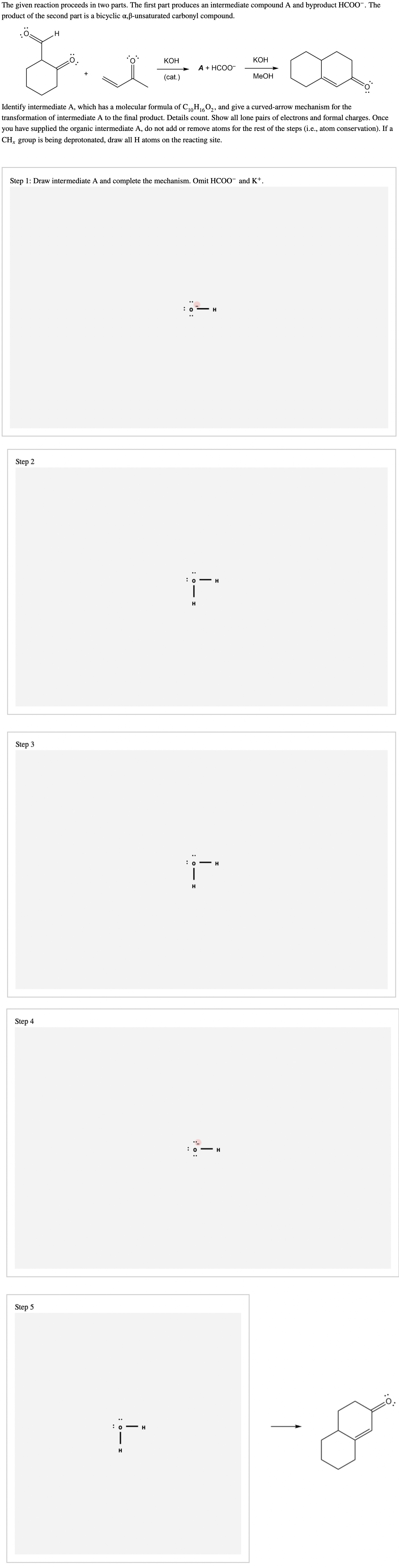 Solved The given reaction proceeds in two parts. The first | Chegg.com
