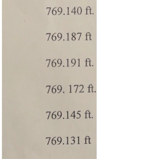 Solved Determine The Probable Error In A Single Measurement