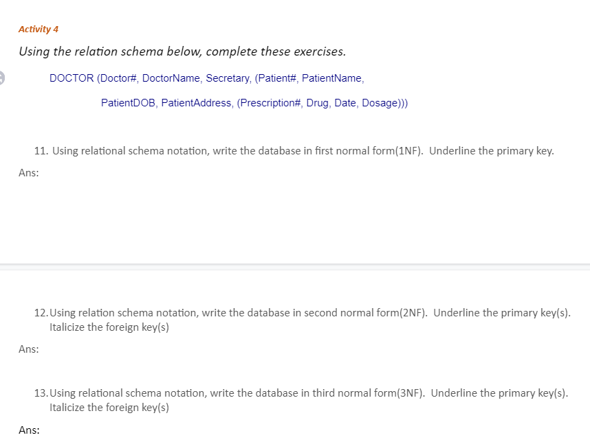 Solved THIS IS DATABASE PROGRAMMING This lab does not | Chegg.com