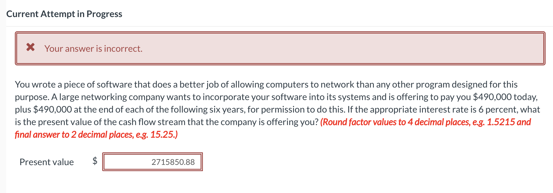 Solved You wrote a piece of software that does a better job | Chegg.com