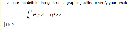 Solved Evaluate the definite integral. Use a graphing | Chegg.com