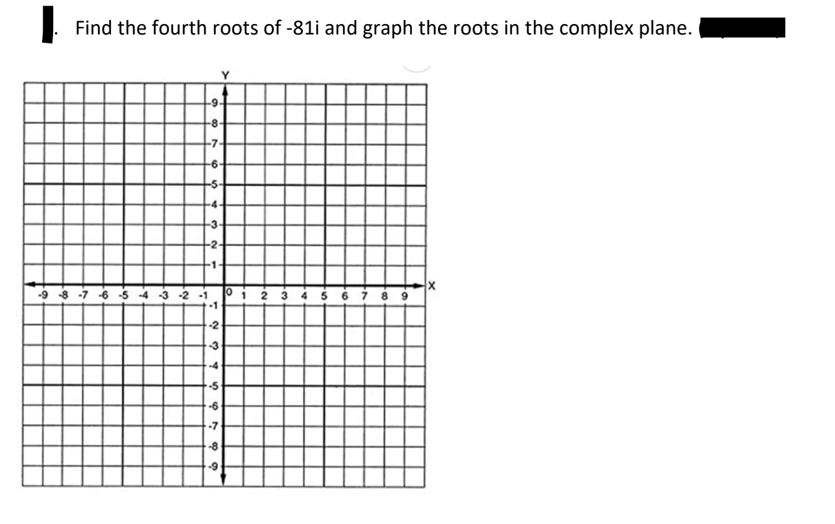 solved-find-the-fourth-roots-of-81i-and-graph-the-roots-in-chegg