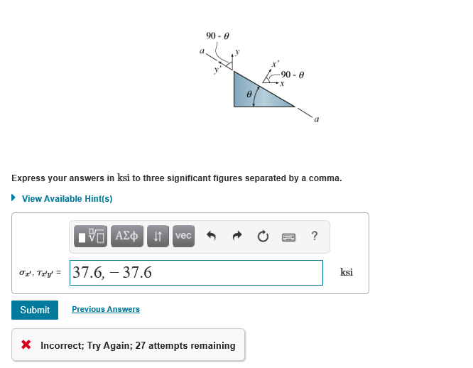 Solved To use fundamental geometric and statics methods to | Chegg.com