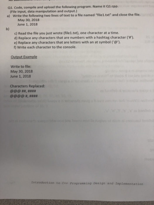Solved Q1. Code, compile and upload the following program. | Chegg.com