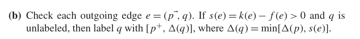 Show that the set of edges used to label vertices in | Chegg.com