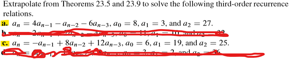 Solved Extrapolate from Theorems 23.5 and 23.9 to solve the | Chegg.com