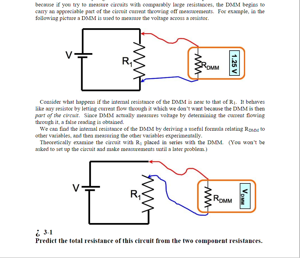 Solved because if you try to measure circuits with | Chegg.com