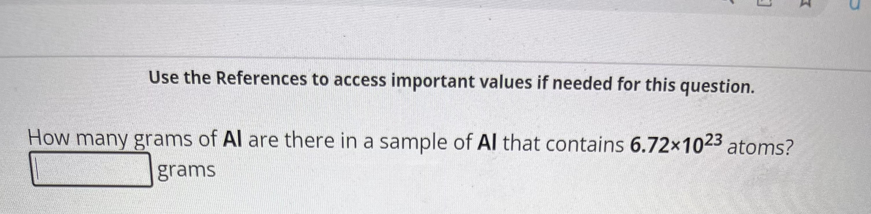 Solved Use the References to access important values if | Chegg.com