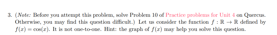 Solved 3. (Note: Before you attempt this problem, solve | Chegg.com