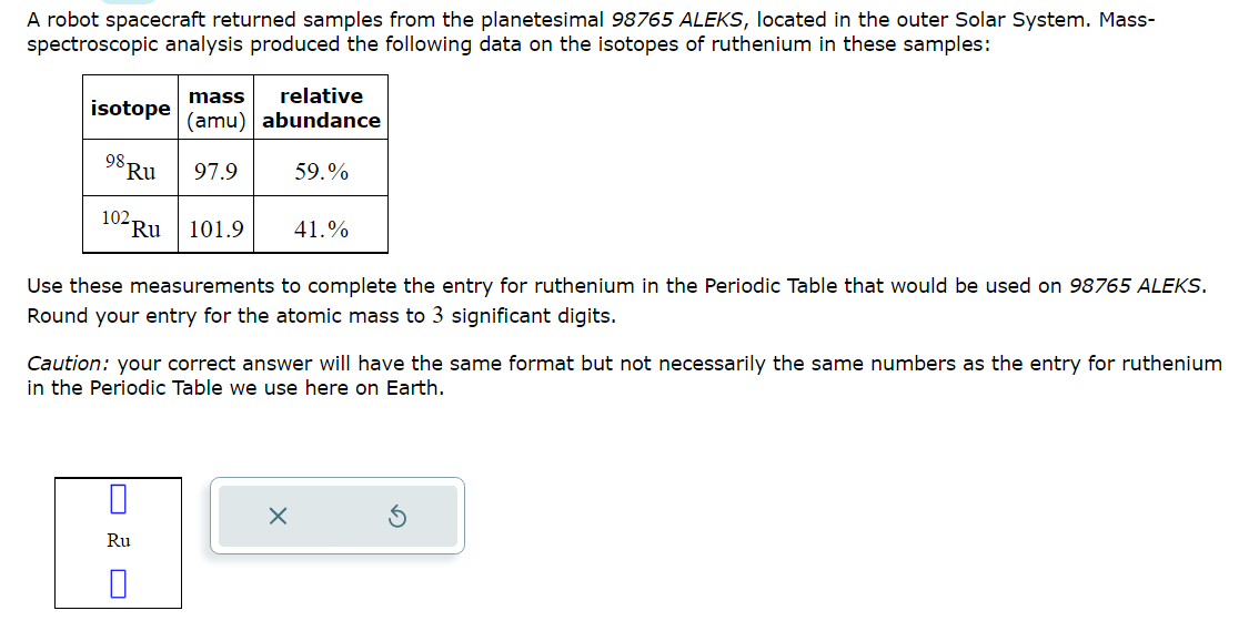 A robot spacecraft returned samples from the | Chegg.com