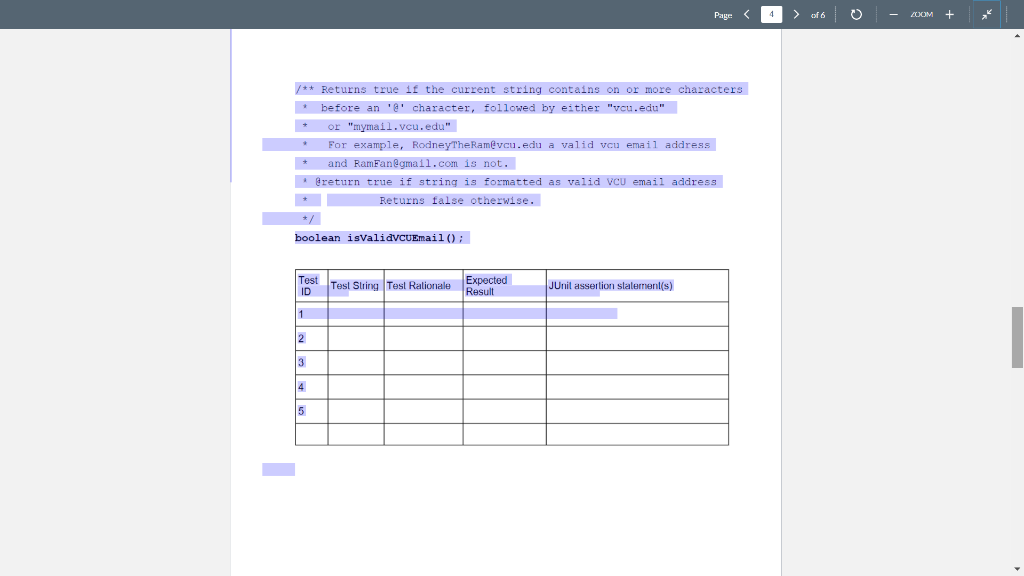 Solved For each method, read the method header comments and | Chegg.com