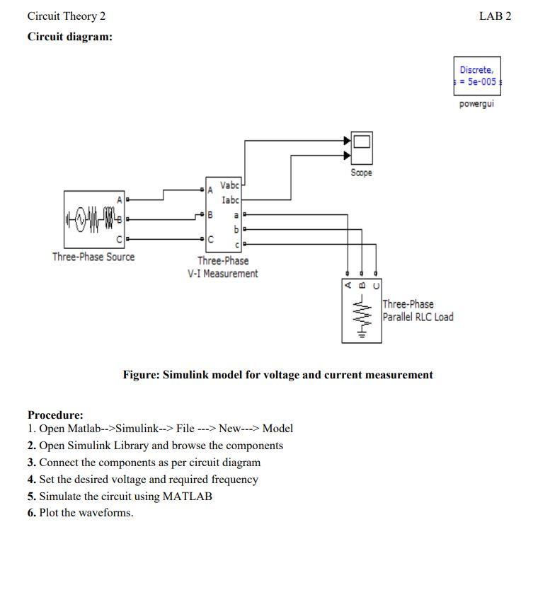 Solved Aim: To determine sinusoidal voltages and currents | Chegg.com