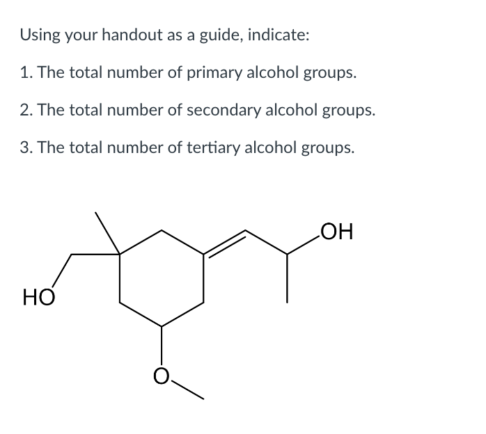 Using your handout as a guide, indicate:The total | Chegg.com