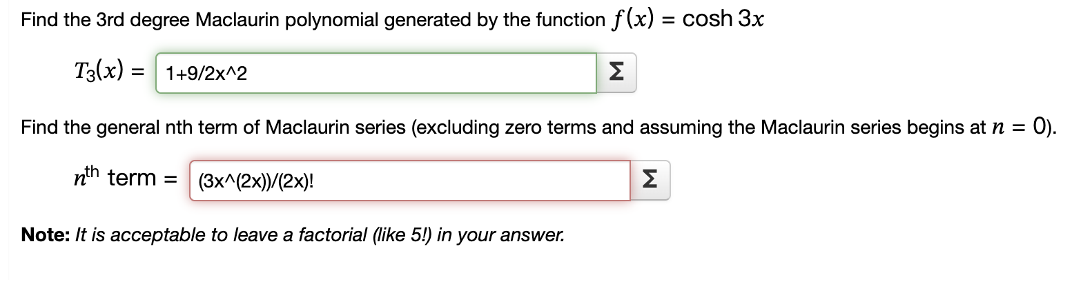Solved Find the 3rd degree Taylor polynomial generated by | Chegg.com