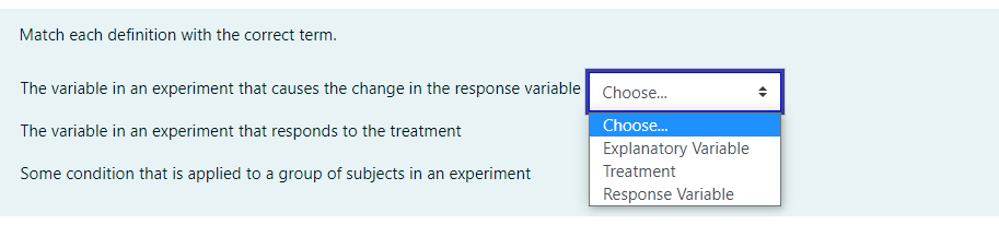 Solved Match each definition with the correct term. The | Chegg.com