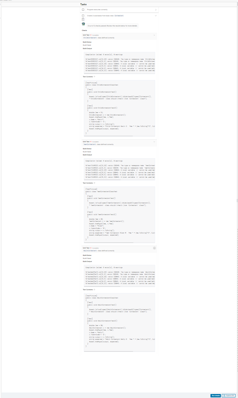 Solved Previously, you created a class for the Greenville | Chegg.com