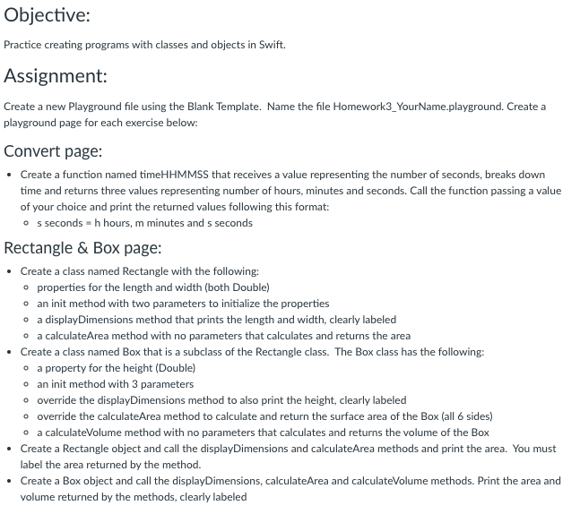 Solved Practice creating programs with classes and objects | Chegg.com