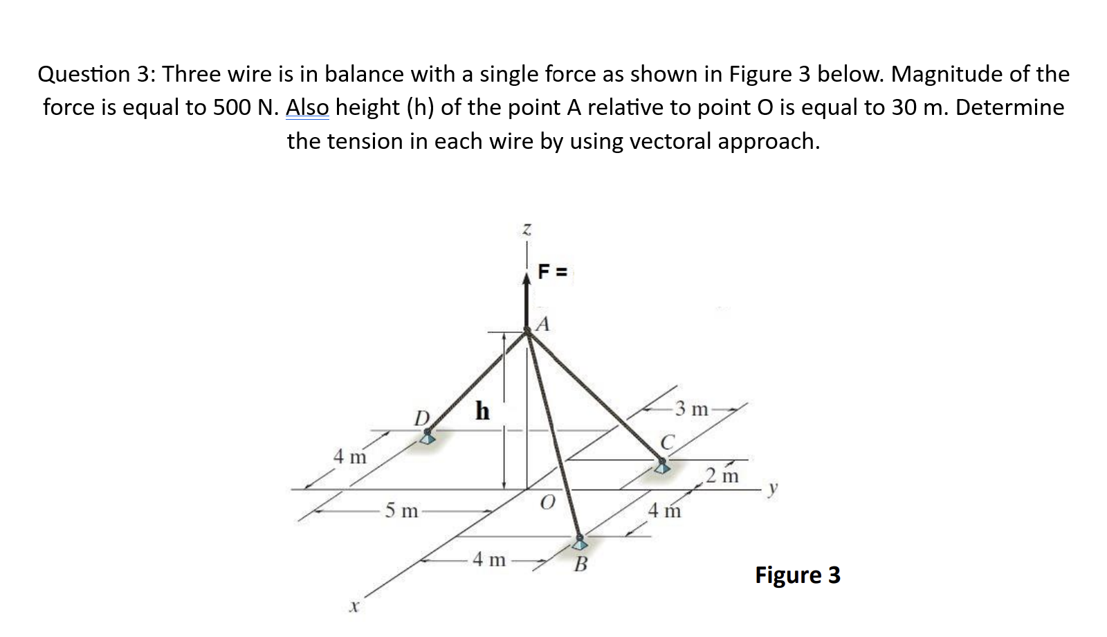 Solved Question 3: Three wire is in balance with a single | Chegg.com