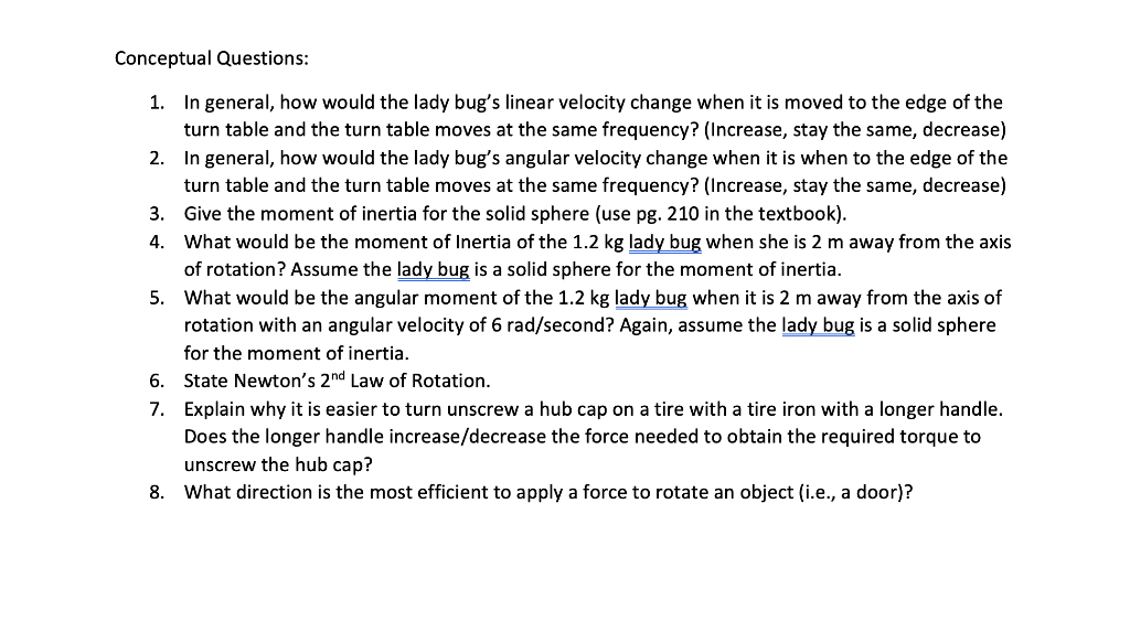 Solved Torque Lab Handout Click on the "Torque Simulation" | Chegg.com