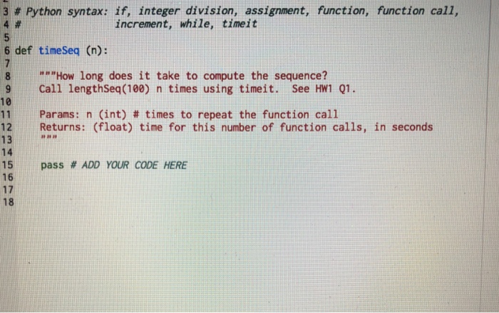 Solved 3 # Python syntax: if, integer division, assignment, | Chegg.com