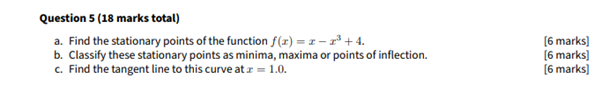 Solved Question 5 (18 marks total) a. Find the stationary | Chegg.com