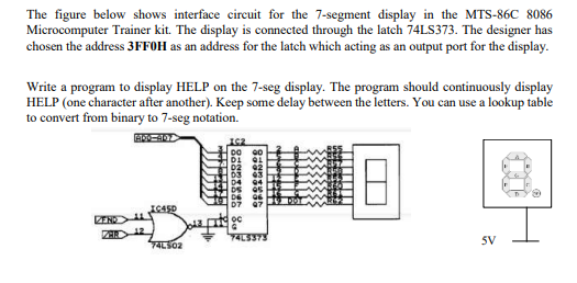Instructions: Use Emulator EMU8086 to run the | Chegg.com