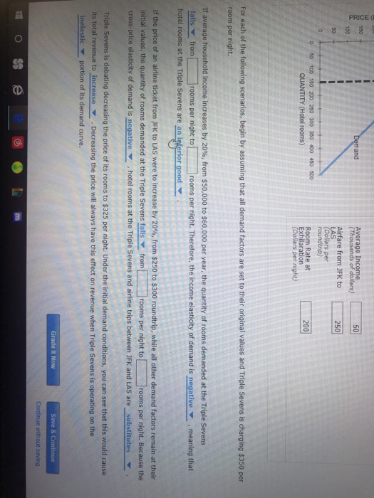 Solved domework (Ch 05) Initial Value Room rate at the | Chegg.com