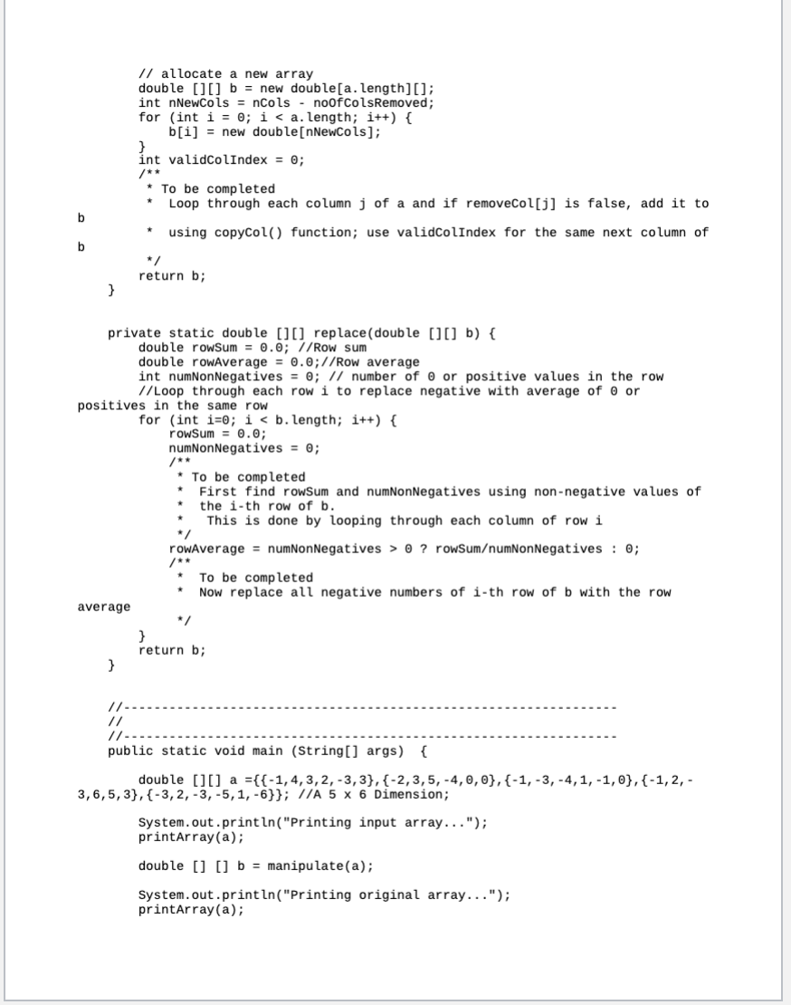 Solved (a) Remove columns in which at least half the number | Chegg.com