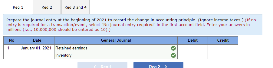 Solved Exercise 20-1 (Static) Change in principle; change in | Chegg.com